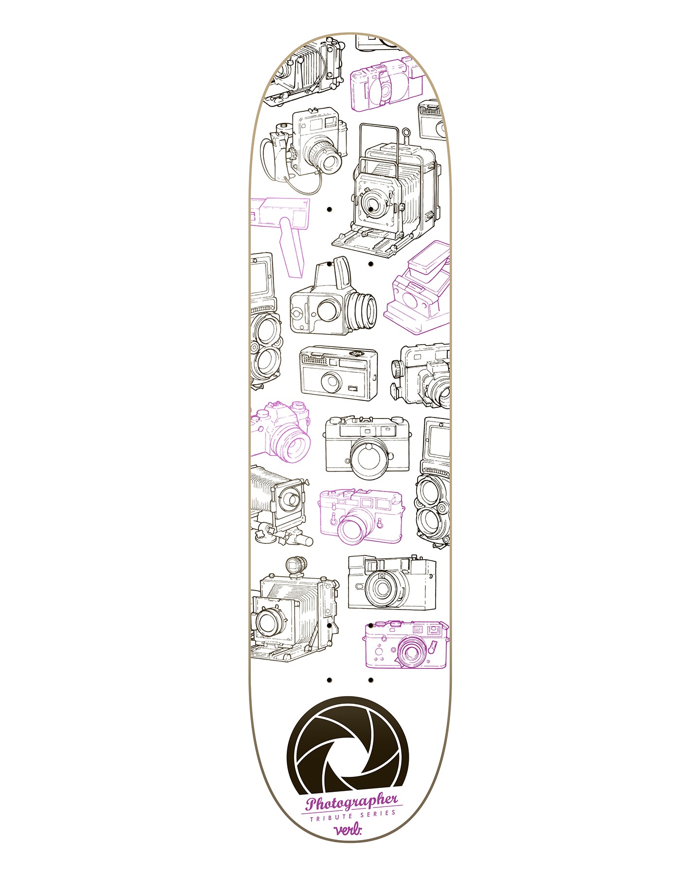 PHOTOGRAPHER TRIBUTE SERIES - PURPLE LOGO DECK – Verb.